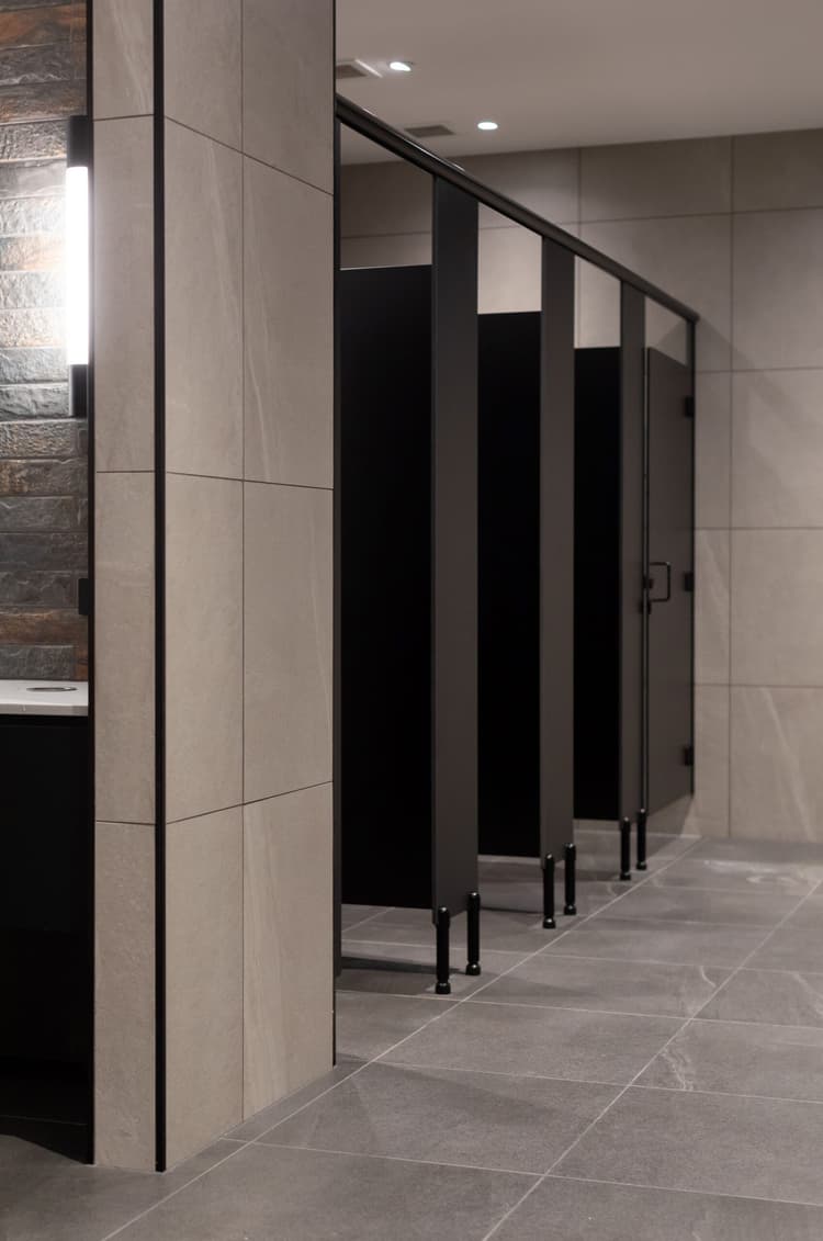 Toilet Cubicle Partitions | Podium - Bathroom Solutions Perth