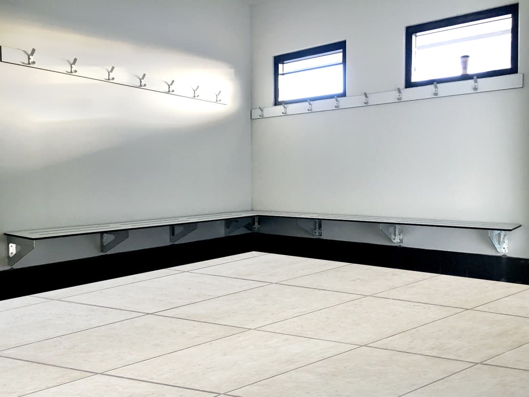 Wall Mounted Bench Seating - CUBISPEC