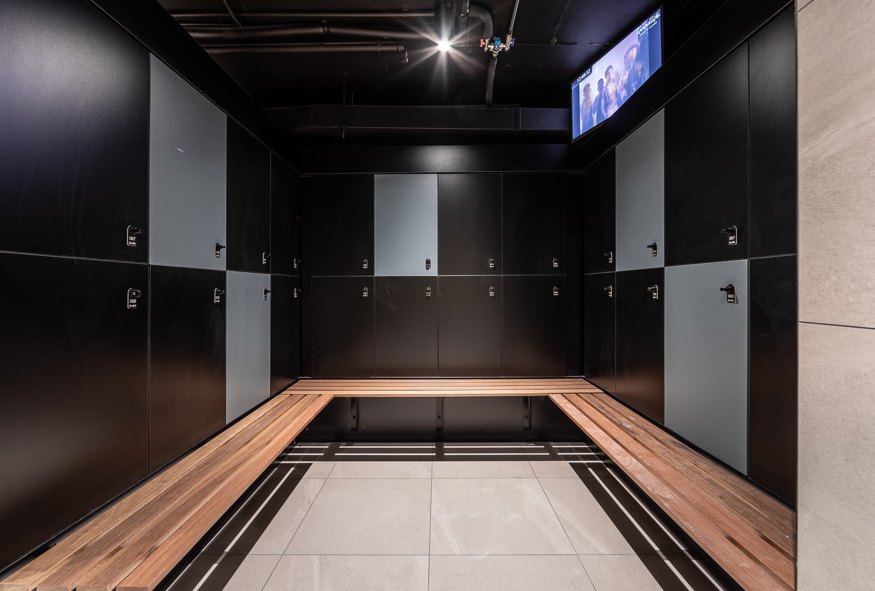 Laminate Lockers in Perth | Hanging Locker | Bench Seat - Cubispec