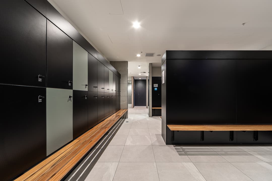Laminate Lockers in Perth | Hanging Locker | Bench Seat - Cubispec