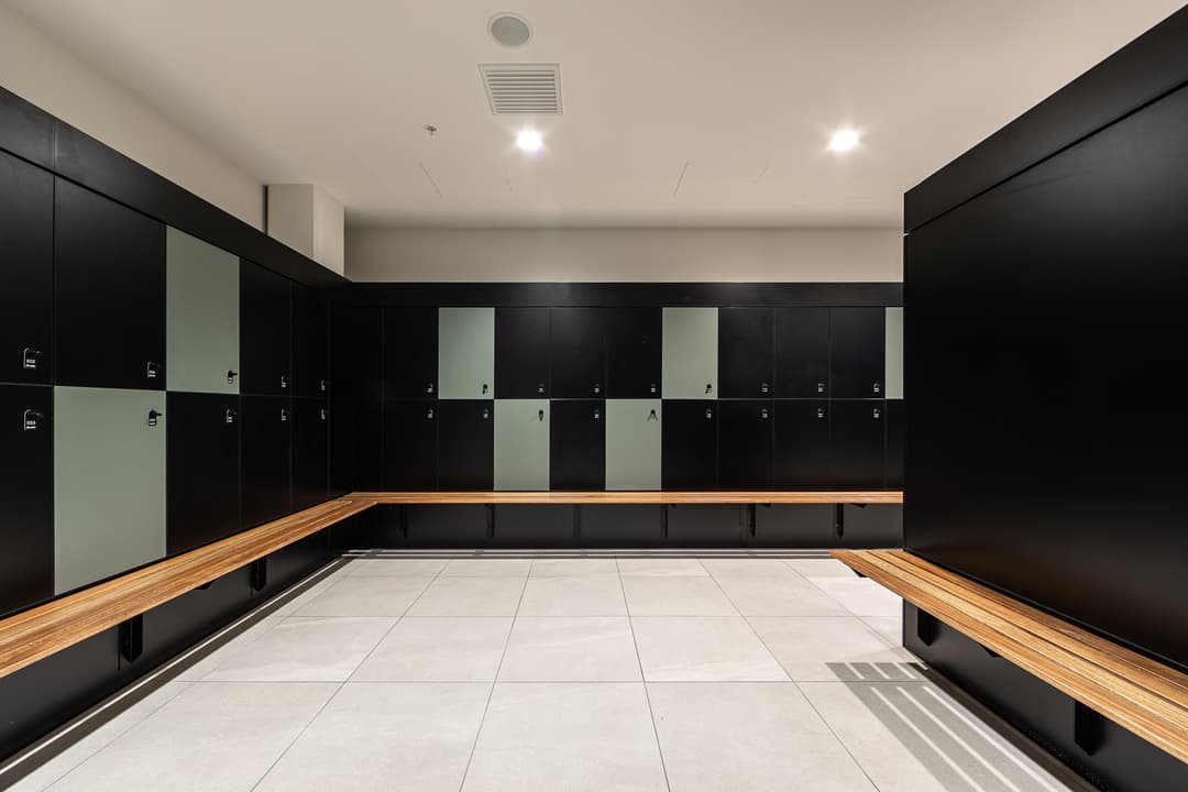 Laminate Lockers in Perth | Hanging Locker | Bench Seat - Cubispec
